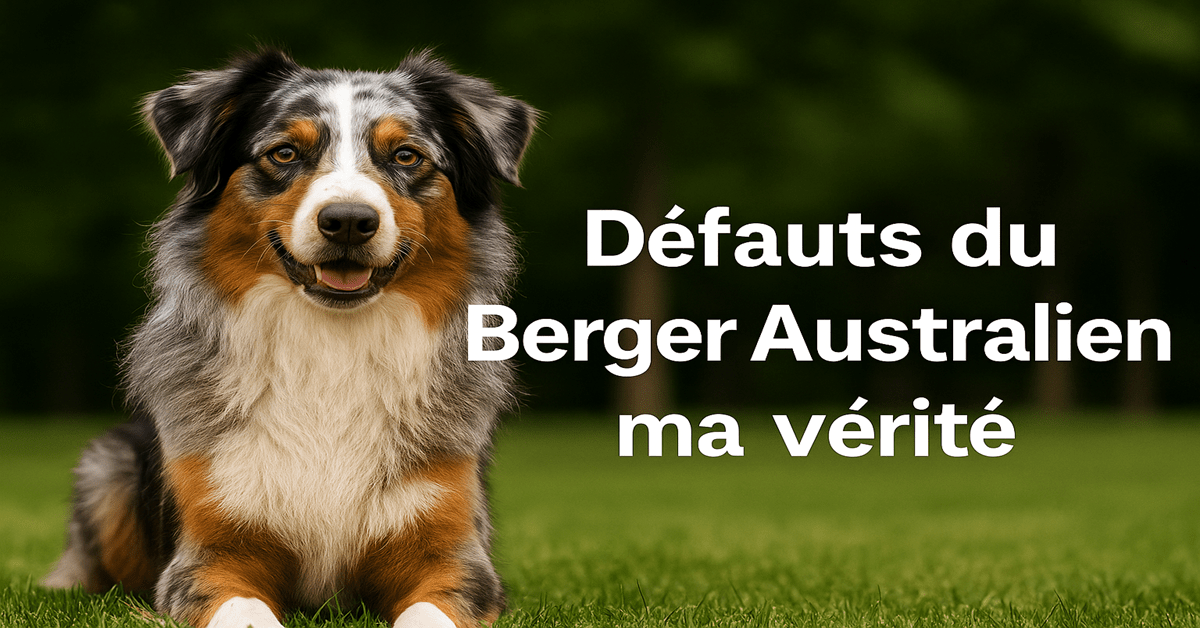 Défauts du Berger Australien : ma vérité - Le Fantôme Gris